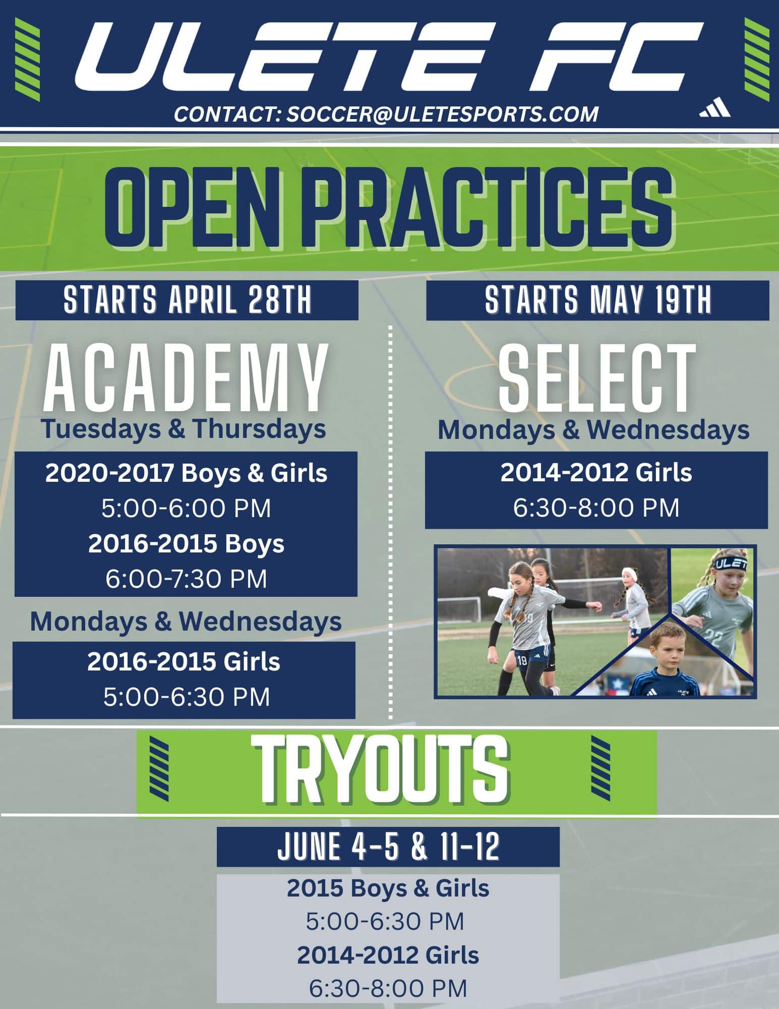 ULETE Soccer Program | Ulete