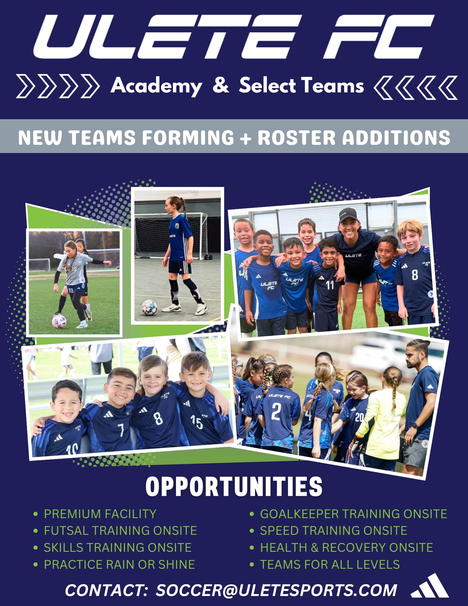 ULETE Soccer Program | Ulete